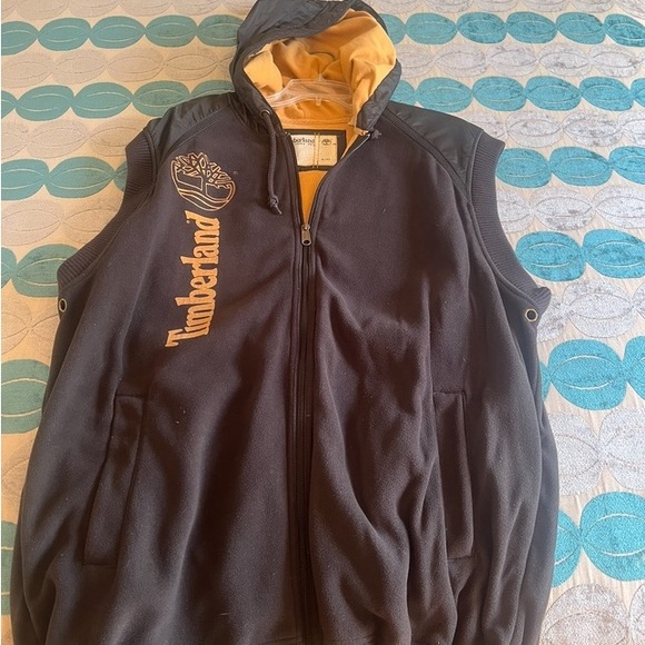 Timberland | Jackets & Coats | Mens Hooded Timberland Vest | Poshmark